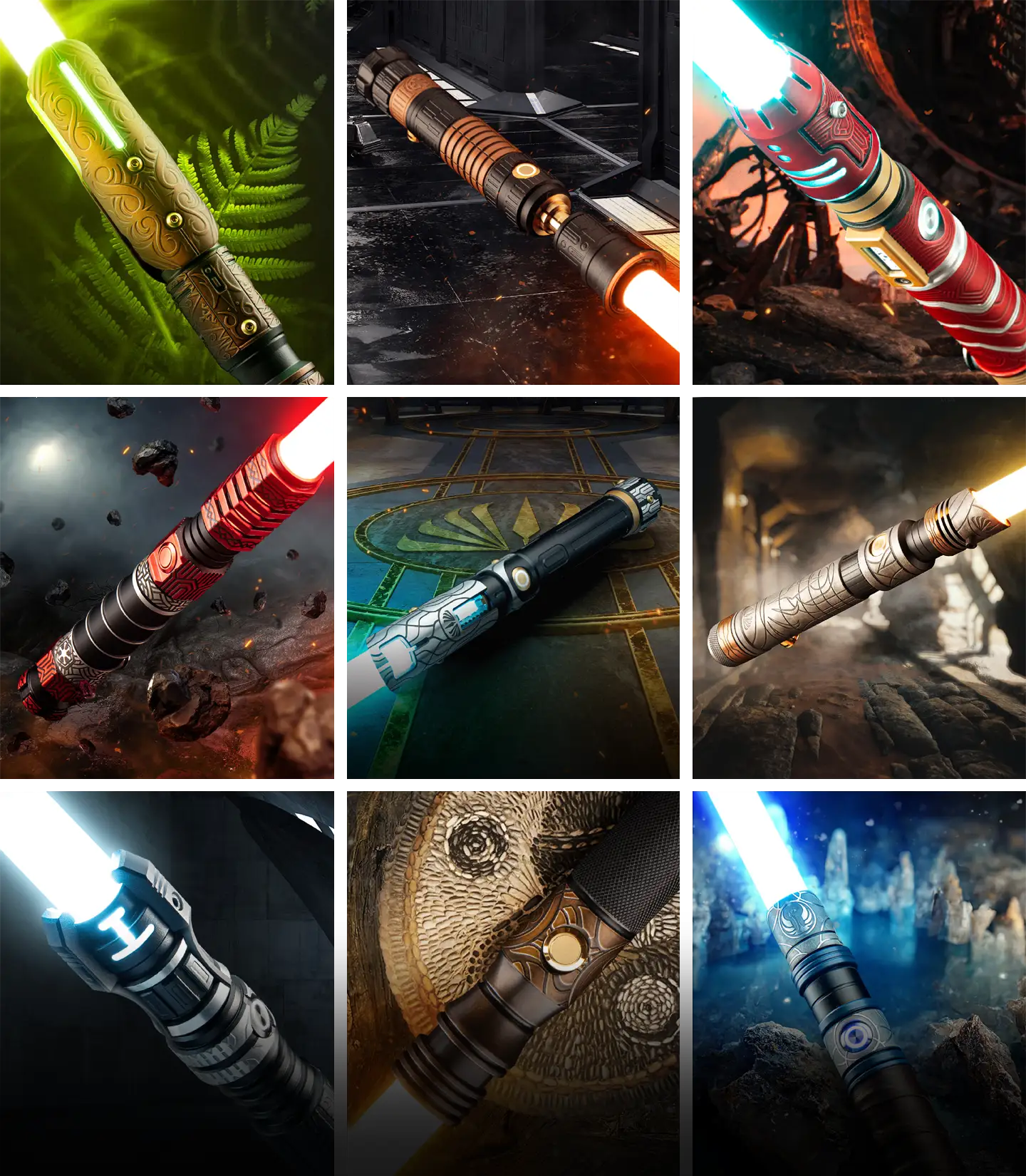 Sabertrio | Official Website – Premium Custom Lightsabers